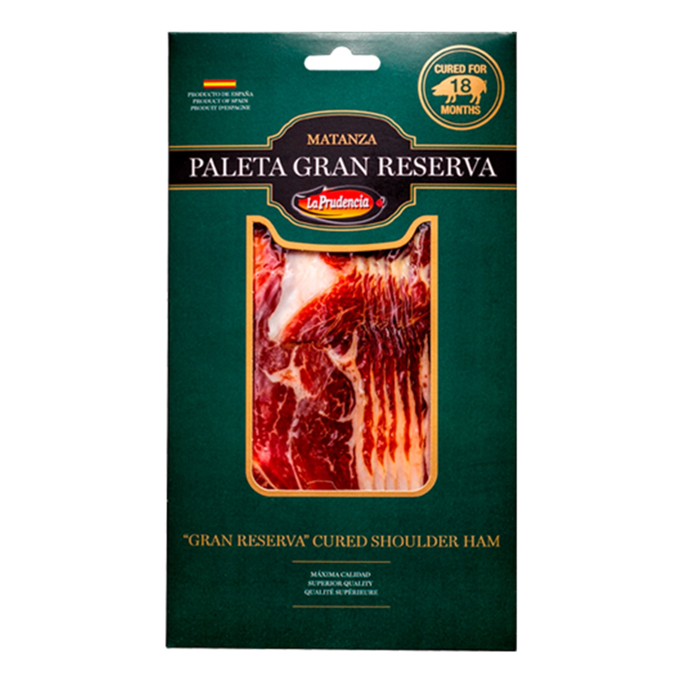 JAMON PALETA LA PRUDENCIA SERRANO GRAN RESERVA CURED SH - degustibus.gr
