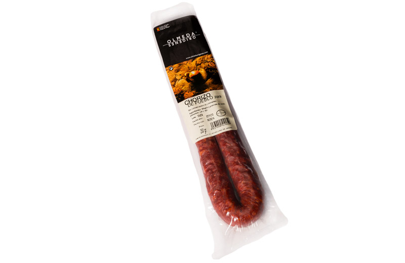 OLMEDA ORIGENES CHORIZO DEL PUEBLO PORK SAUSAGE 250gr - degustibus.gr
