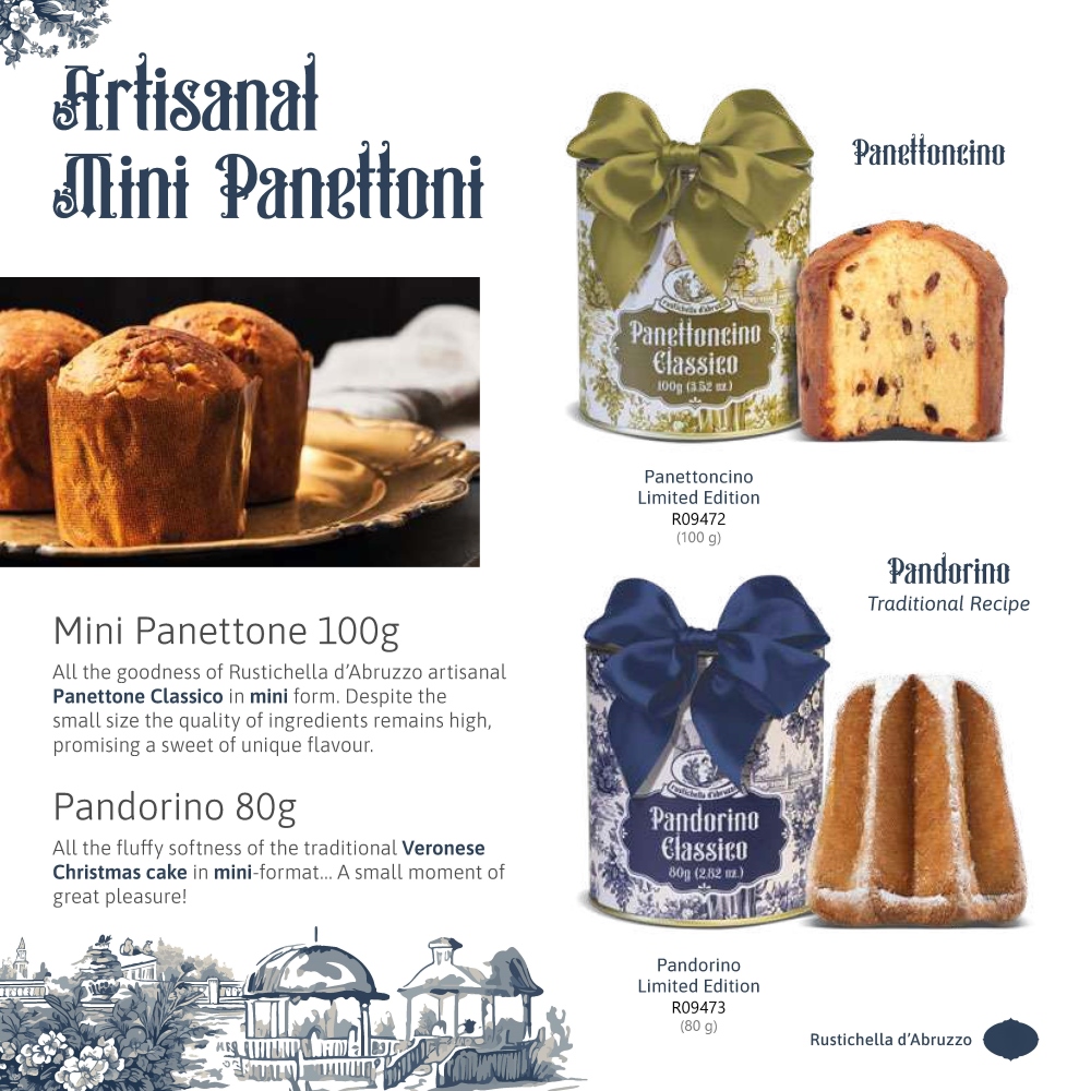 ΠΑΝΤΟΡΟ ΜΙΝΙ RUSTICHELLA D'ABRUZZO PANDORINO 80gr - degustibus.gr